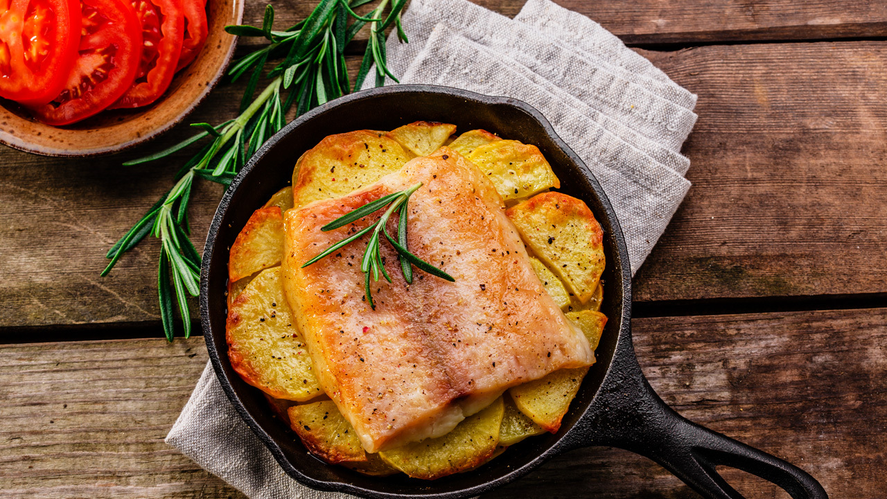 Pan-seared cod with chorizo and Irish potatoes | Ireland AM