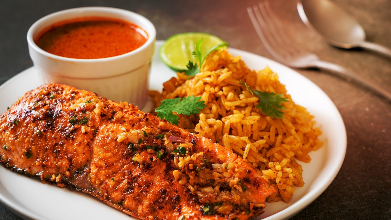 Tandoori Salmon & Vegetable Pulao Rice | Ireland AM
